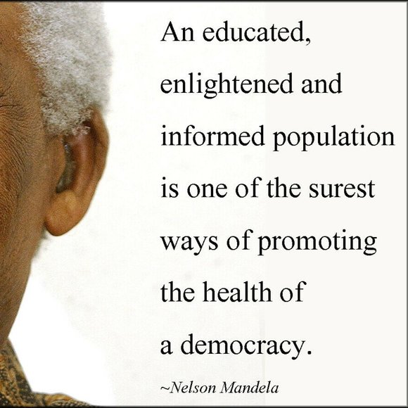 Wall Decor | Nelson Mandela Democracy Quote Photo 13x19 | Poshmark